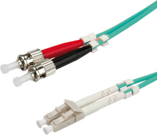 Roline LC (Glasfaser) auf SC (Glasfaser) Kabel, 3 m, Türkis; 21.15...