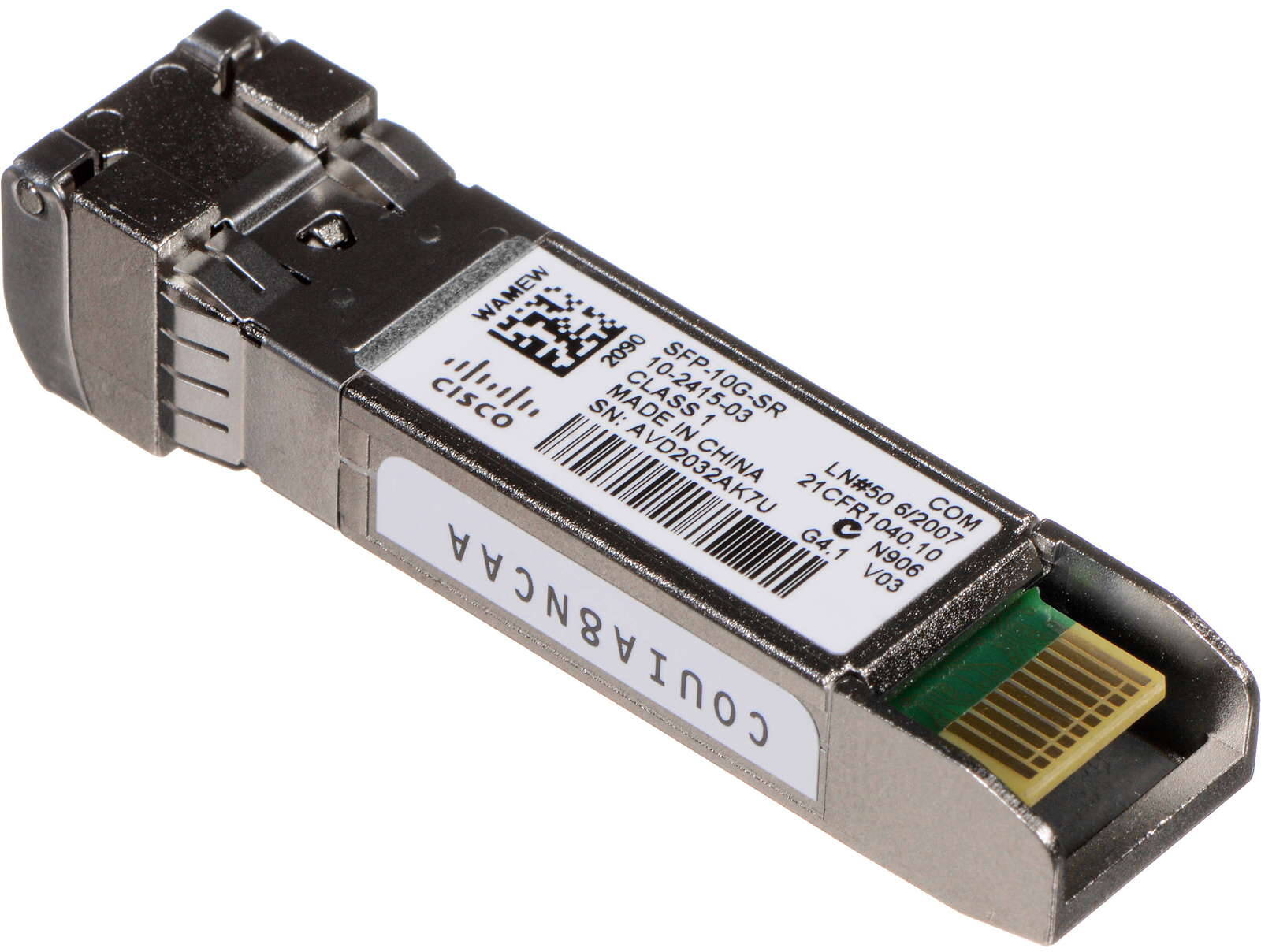 Cisco SFP+ LC Duplex Mini-GBIC Transceiver; SFP-10G-SR= | DQ-Solutions