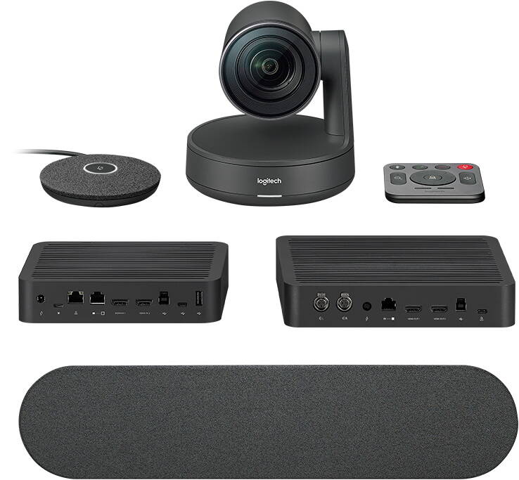 Logitech Video conferencing camera set Rally, Graphite; 960-001239 ...