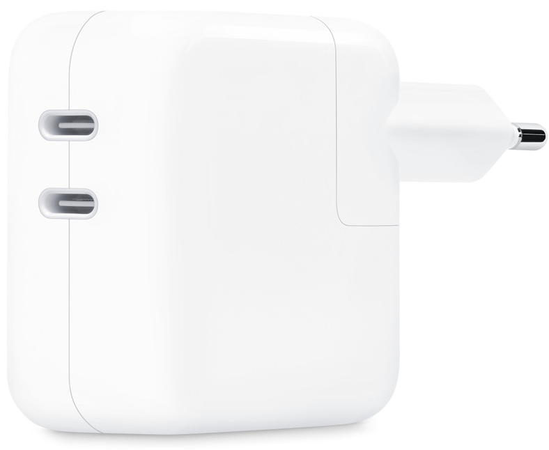 Apple 35 W USB-C Dual Power Adapter; MNWP3ZM/A | DQ-Solutions