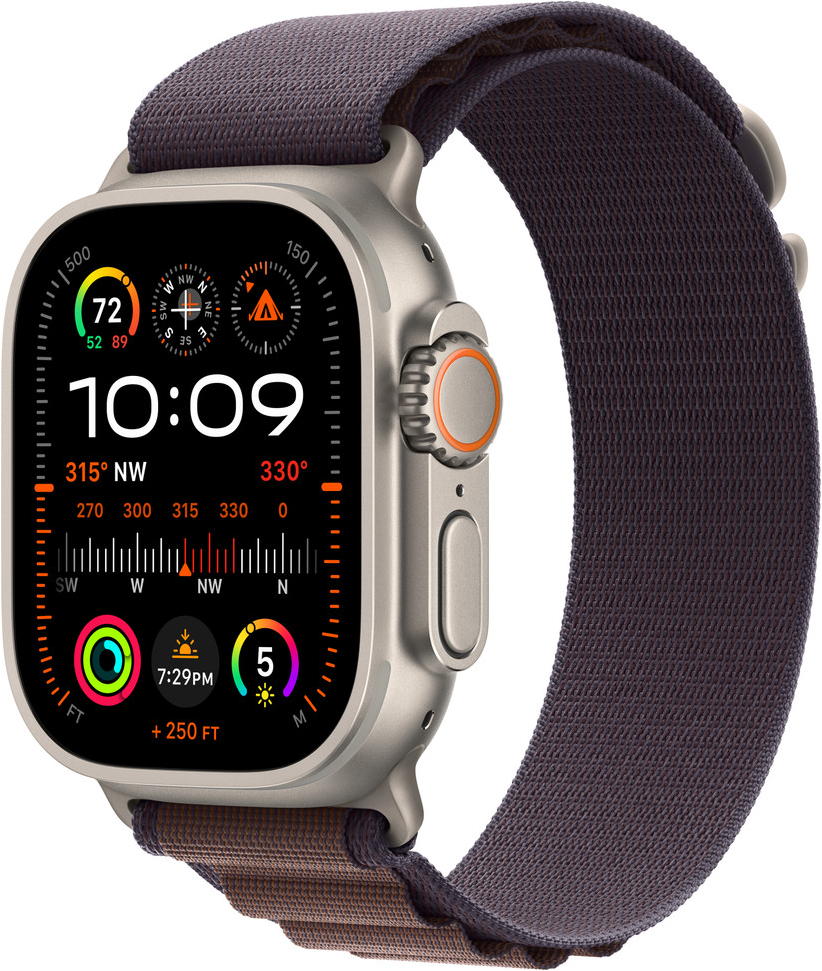 DEMO Apple Alpine Loop Medium Titan Natur, Indigo; MT5Q3ZM/A-DEMO