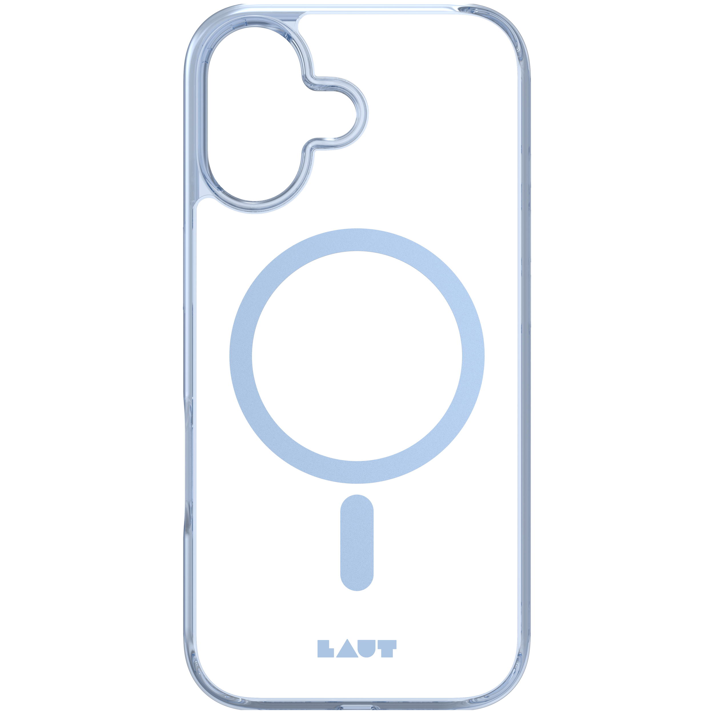 LAUT Crystal Fluro Backcover MagSafe; L_IP25A_CF_BL | DQ-Solutions