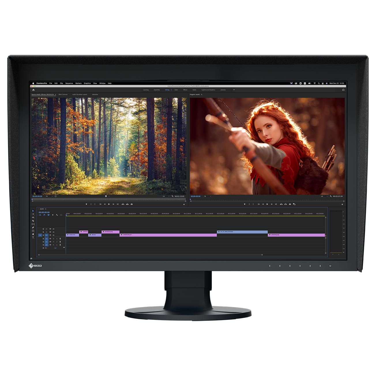 EIZO 27" Monitor CG2700X Swiss Edition, Schwarz; 22432 | DQ-Solutions