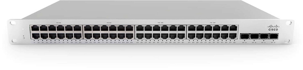Cisco MS210-48, 48 Port Cloud Managed Gigabit Switch; MS210-48-HW