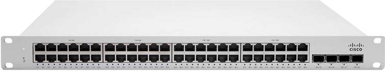 Cisco MS250-48, 48 Port Cloud Managed Gigabit Switch; MS250-48-HW