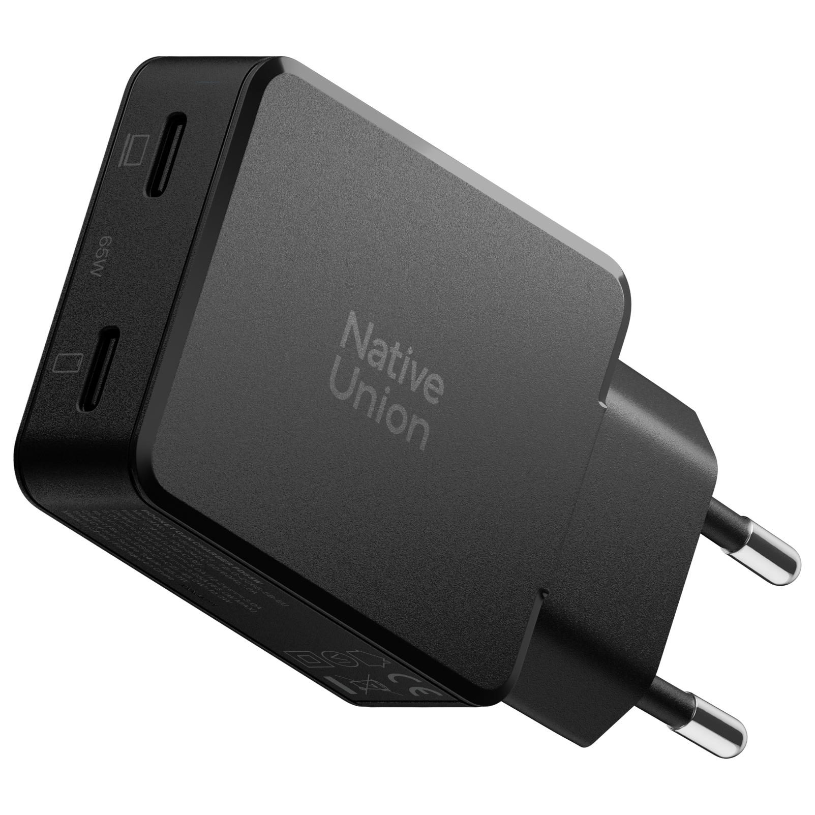Native Union Pocket GaN 65 W USB-C Adaptateur d'alimentation; POCK-...